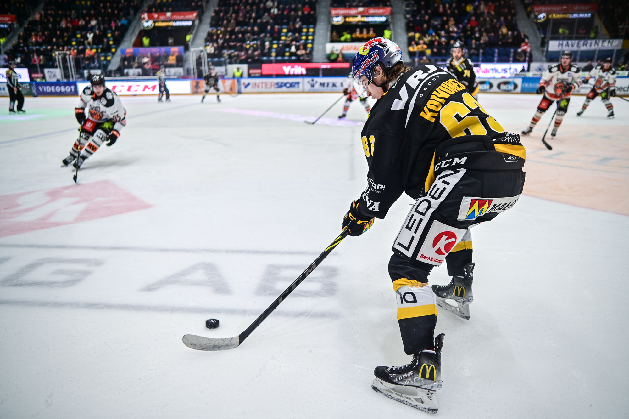 Back to backin ensimmäisestä osasta irtosi piste - Oulun Kärpät Back to backin ensimmäisestä osasta irtosi piste - Oulun Kärpät