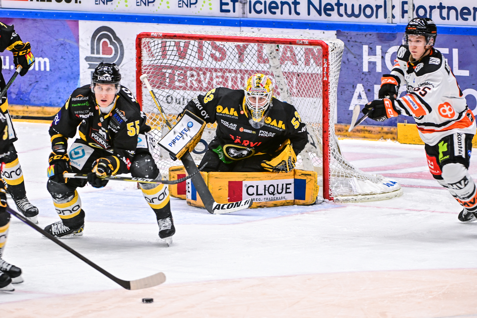Back to backin ensimmäisestä osasta irtosi piste - Oulun Kärpät Back to backin ensimmäisestä osasta irtosi piste - Oulun Kärpät